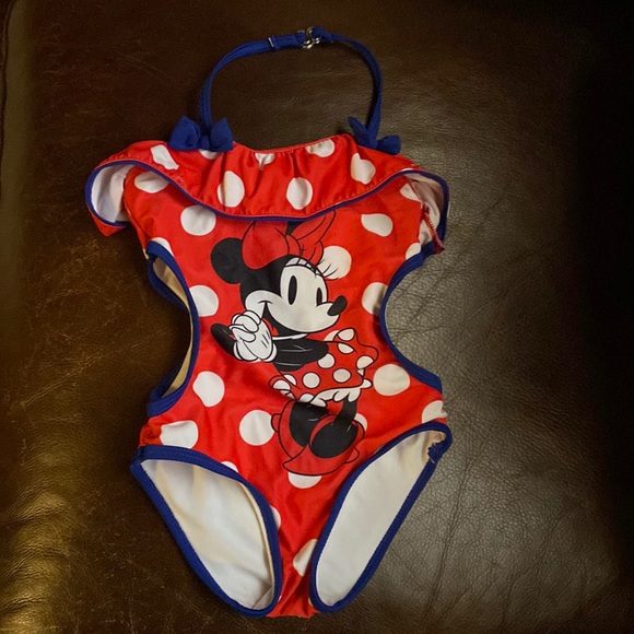 Disney | Swim | Disney Store Minnie Mouse Bathing Suit Toddler Size 2 ...